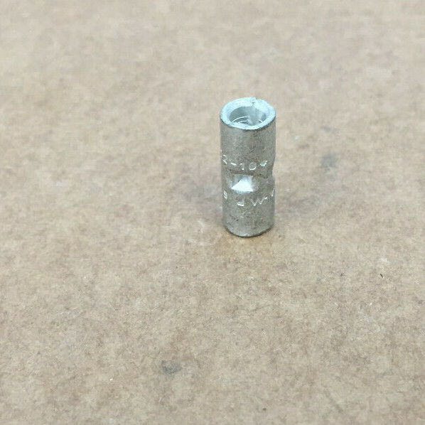 LOT OF 100 MAS MFG NAS1387-6 NON INSULATED BUTT SPLICE CONNECTOR ...