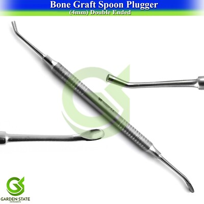 Bone Spoon Plugger Grafting Packer 4mm Implant Periodontal Surgical ...