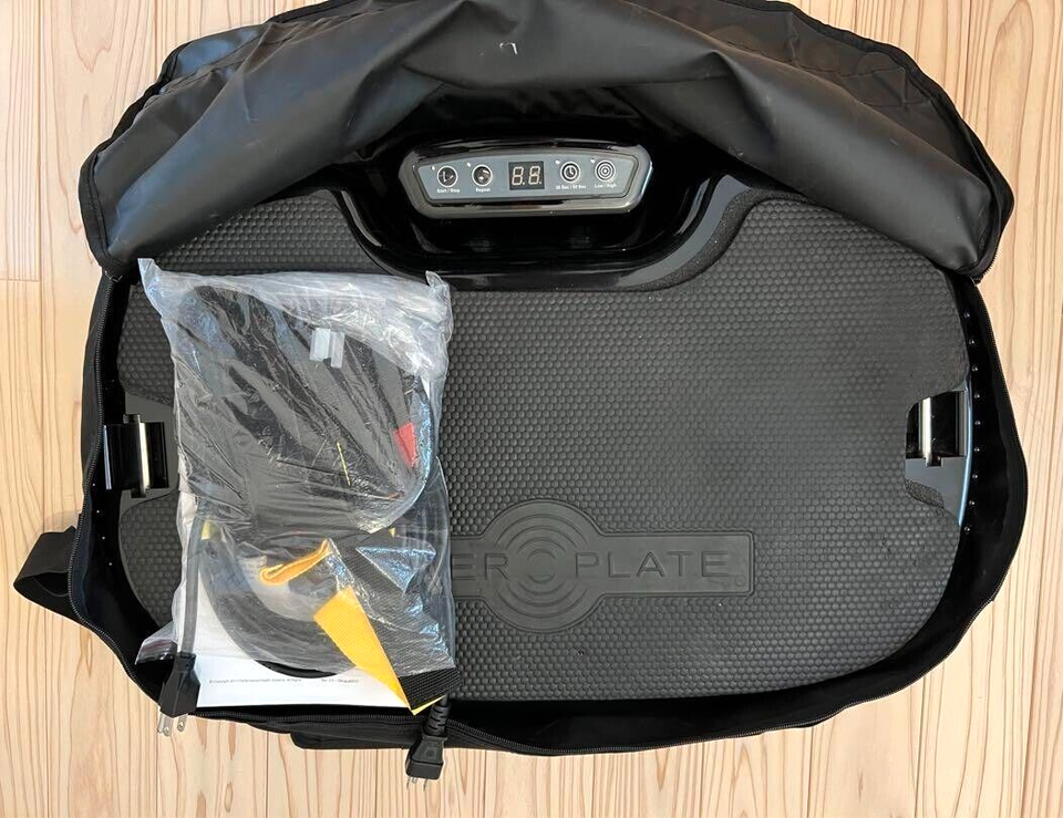 Power Plate PERSONAL Whole Body Vibration Exercise Machine Black Used ...