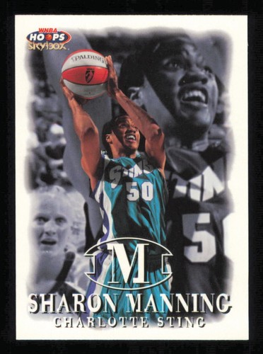 1999 Hoops WNBA #56 Sharon Manning Basketball STING NM-MT | eBay