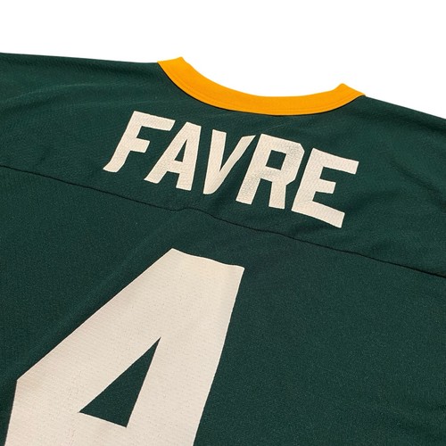 Vintage Brett Favre Green Bay Packers NFL Football Jersey Logo 7 90s ...