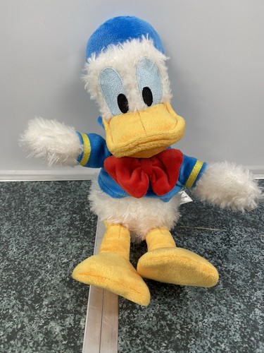Disney Parks Donald Duck Plush Soft and Fuzzy 9" Plush with Tags | eBay
