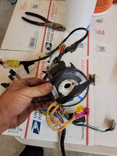 00 - 05 CADILLAC DEVILLE DTS STEERING WHEEL CLOCKSPRING ASSEMBLY ...