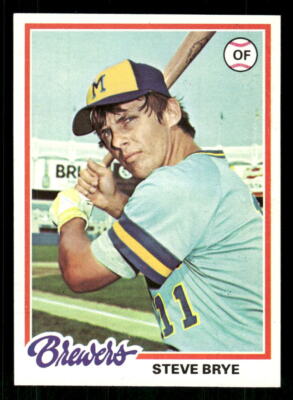 1978 Topps #673 Steve Brye | eBay