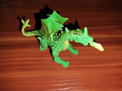Green Dragon Plastic Figure Toy Fantasy Myth Monster 2015 Excellent ...