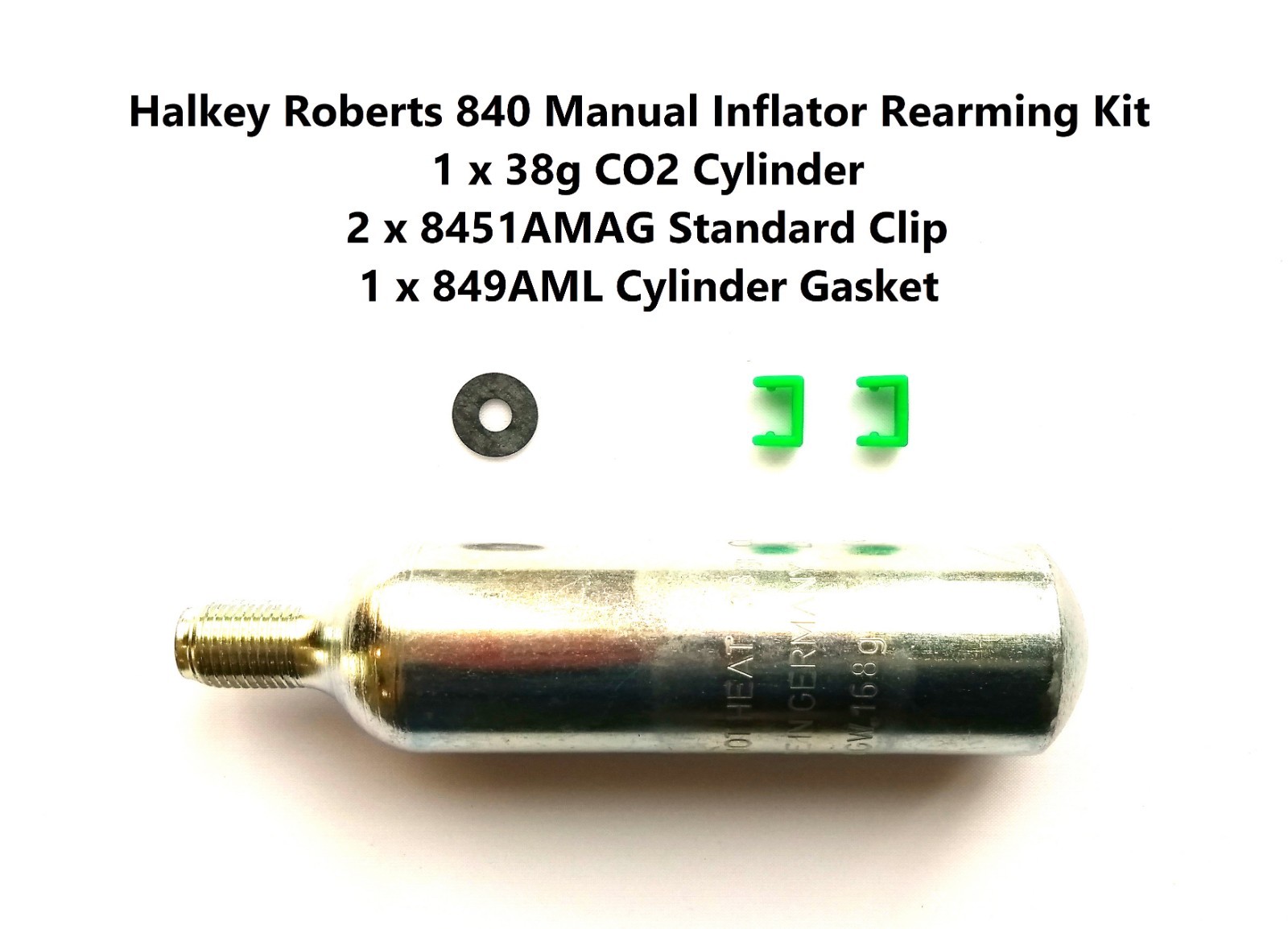 38g Lifejacket Rearming Kit for Halkey Roberts Manual Inflator | eBay UK