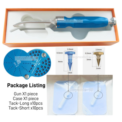Dental Master GBR Bone Gun Type Tack Pin 2.0 AutoTAC Tack*20Pcs Case*1 ...