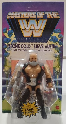 WWE Masters of the Universe Wave 8 Stone Cold Steve Austin Figure ...