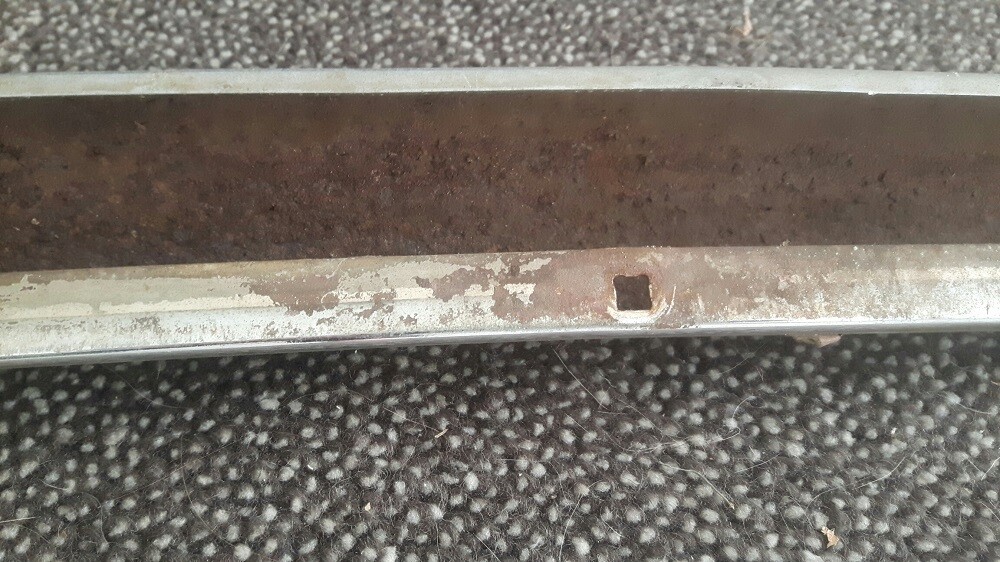 Genuine BMC Mini Austin Morris Bumper Bar Front or Rear 136cm Early ...