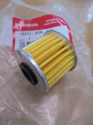 Genuine Honda CB125F CBF125 2021-2024 Engine Case Oil Filter New OEM ...