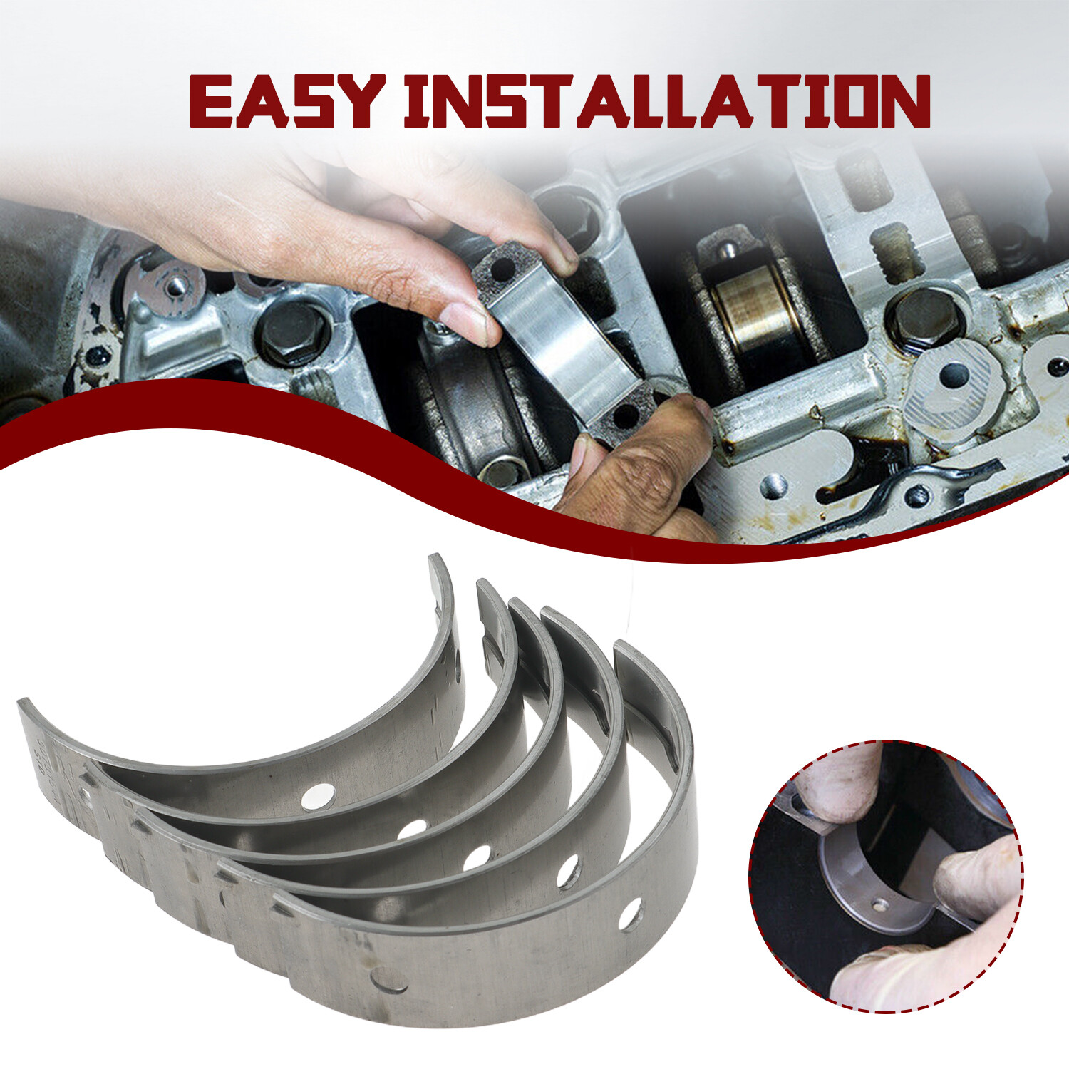 Main & Connecting Rod Bearing Combination Kit for Volvo 850 XC90 V70 ...