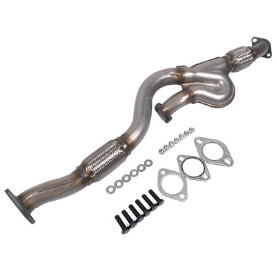 Exhaust Front Flex Y-Pipe 28610-2E400 For Kia Sportage EX LX 2.7L 2005 ...
