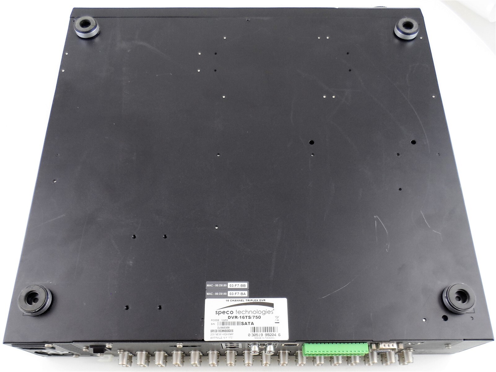 Speco Technologies DVR-16TS/750 16 Channel Triplex DVR No Remote Used | eBay