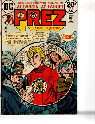 Prez #3 1973 VG | eBay