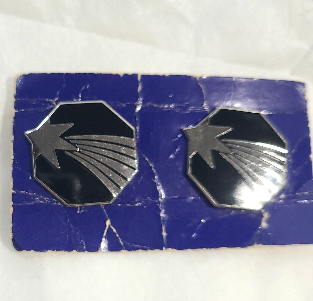 Rare USA Army 86th Signal Battalion Clutch Back pins 1 pair approx 1 ...