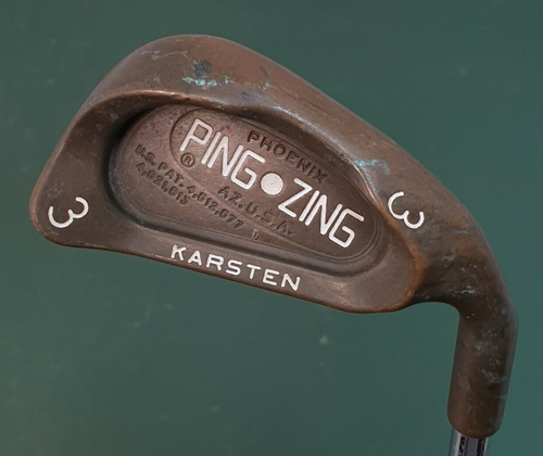 Ping Zing BeCu Beryllium Copper White Dot 3 Iron Regular Steel Shaft ...