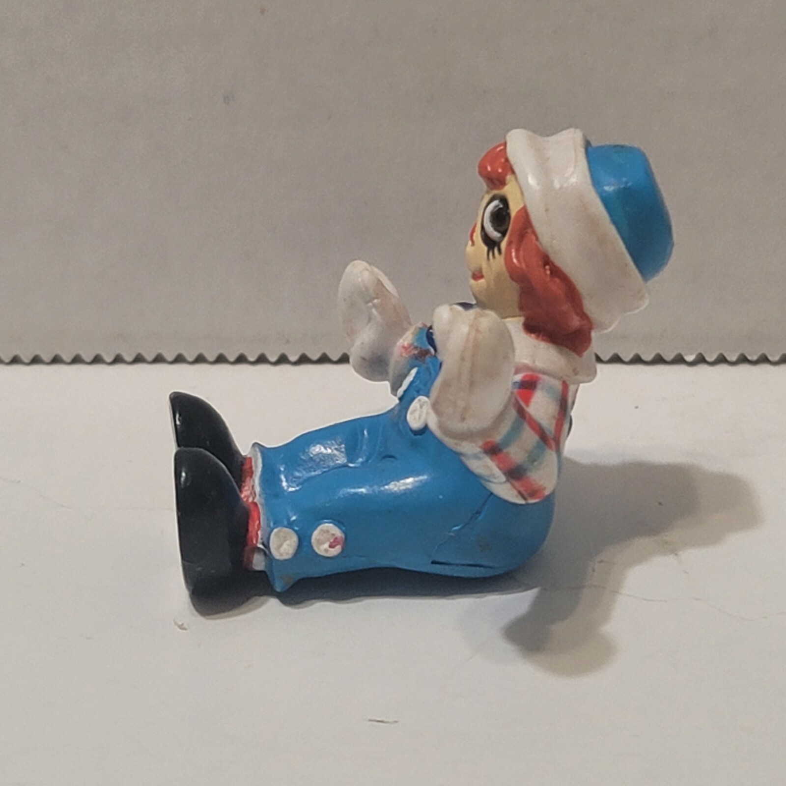 Raggedy Andy 2" PVC Figure Vintage 1988 MacMillan Waving Hand Toy ...