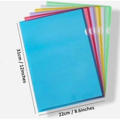File Folder Colored Project Sleeves | eBay