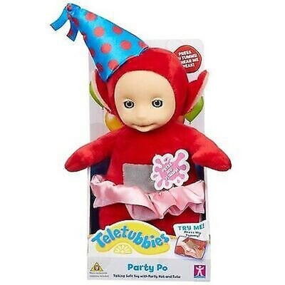 Teletubbies Talking Party Po Soft Plush Toy | eBay