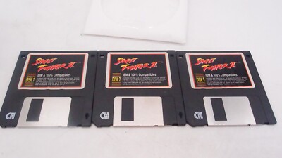 Street Fighter II (PC, 1993) IBM Tandy 3.5" Disk | eBay