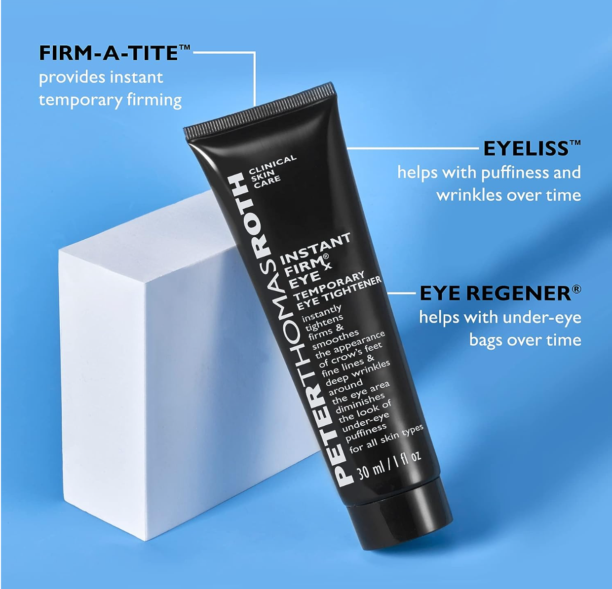 Peter Thomas Roth Instant FIRMx Eye Tightening Treatment wrinkle free ...