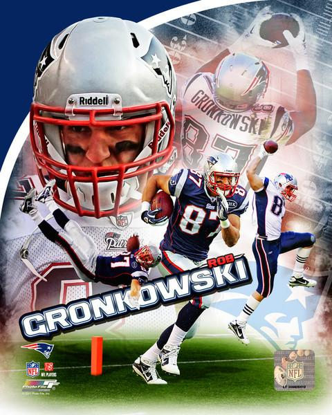 ROB GRONKOWSKI Portraits Plus 8x10 Photo NEW ENGLAND PATRIOTS | eBay