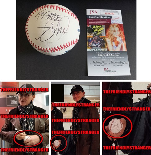 GEDDY LEE signed Autographed Baseball RUSH Singer EXACT PROOF a JSA COA ...