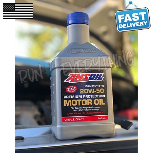 AMSOIL 20w-50 Synthetic Motor OIL (1 Case) | eBay