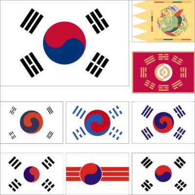 South Korea Historical Flag Royal Goryeo Dynasty Joseon King Gojong ...