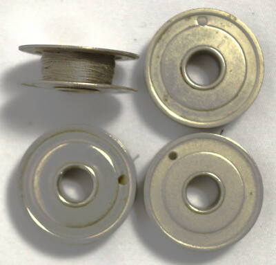 White Rotary Sewing Machine Bobbins Vintage Original Set of 4 Kenmore ...