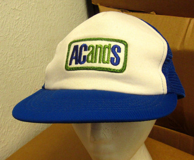 AC&S patch baseball hat Nitro West Virginia trucker cap environmental ...