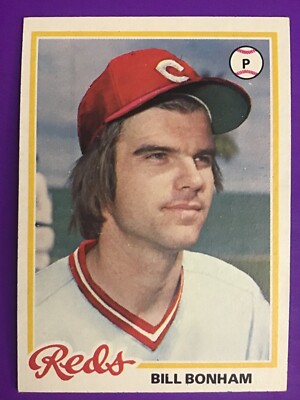 1978 TOPPS BASEBALL SET BREAK CARD # 276 Bill Bonham | eBay
