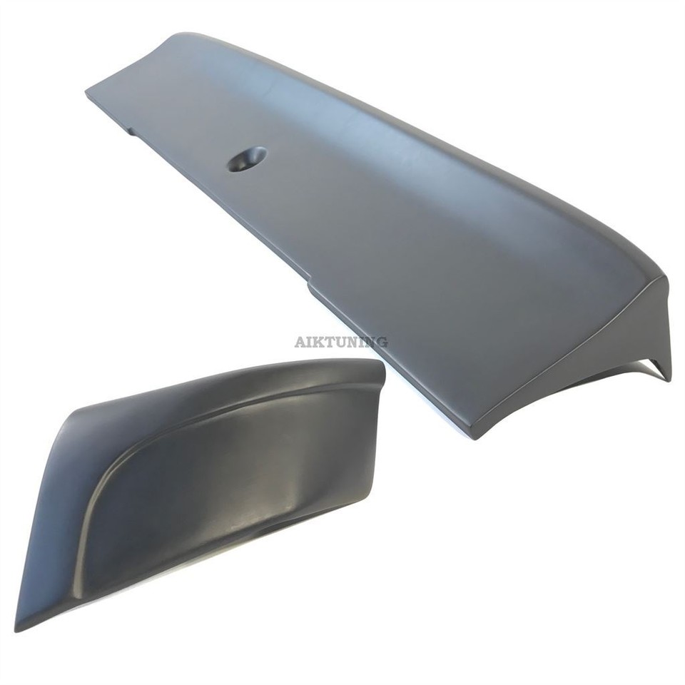 Rear Trunk Spoiler 3 Piece Wing Lid Ducktail (Fits Mercedes Benz W201 ...