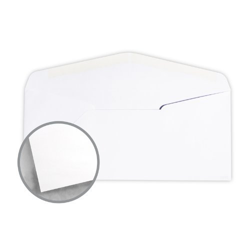 Printmaster White Envelopes - No. 9 Regular (3 7/8 x 8 7/8) 24 lb, (500 ...