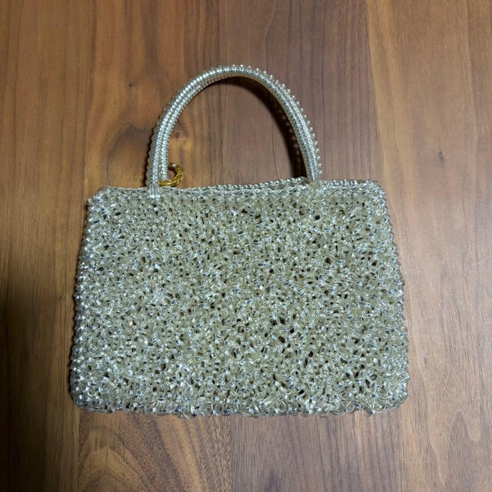 Anteprima 999 Silver Mini Bag Pure Silver Small Handbag Elegant Silver ...