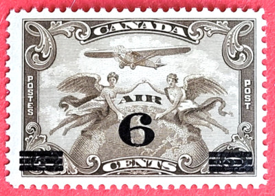 Canada Stamp C3 Air Mail Surcharged Stamp MNH VF | eBay