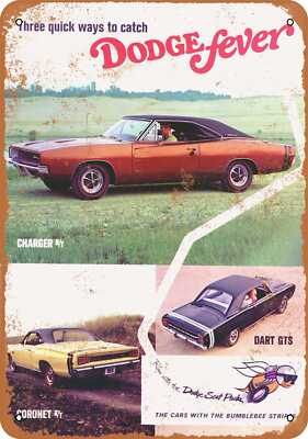 METAL SIGN - 1968 Dodge Scat Pack - Vintage Look Reproduction | eBay