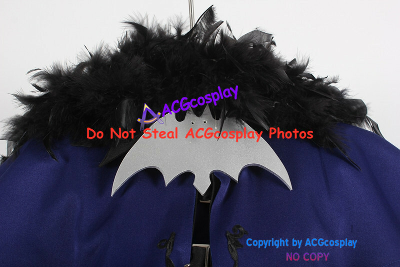 Deathsmiles Cosplay Casper Cosplay Costume acgcosplay incl.pvc prop ...