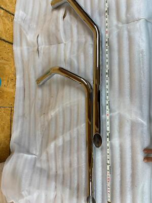 Drag Pipes Ironhead Sportster Harley 1 3/4 1957-1985 Exhaust Chrome ...
