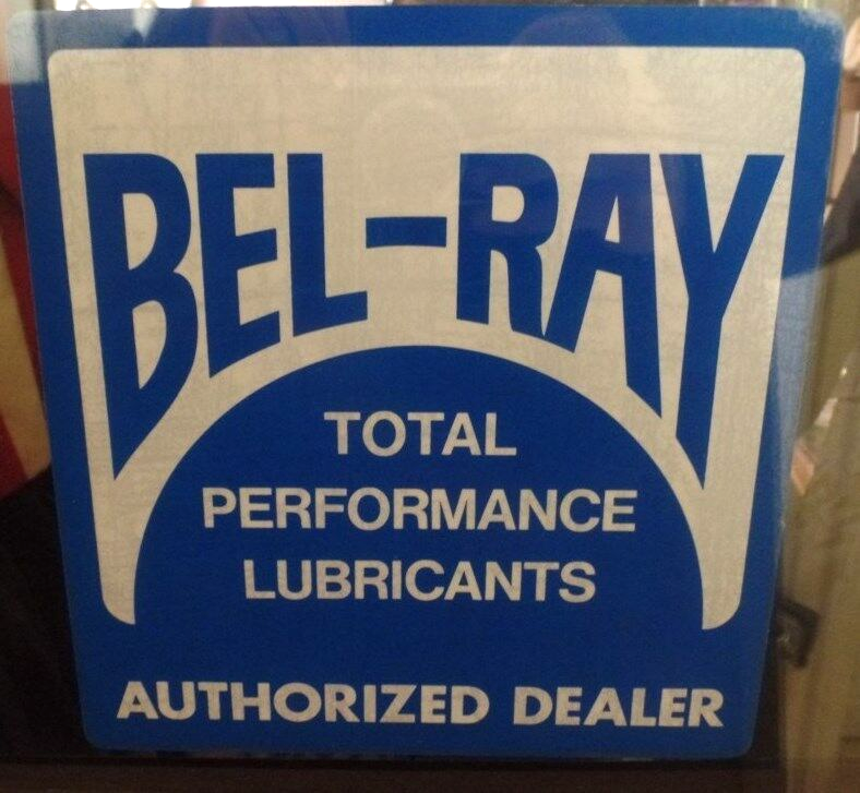NOS 1970's Bel Ray Dealer Window Decal - dirt bike motorcycle - Vintage ...