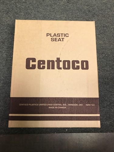 (NEW) Centoco Commercial Elongated Toilet Seat 500cc White No Lid | eBay