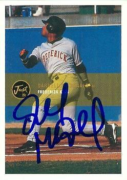 Darnell McDonald autographed Baseball Card (Minor League) 2000 Just ...