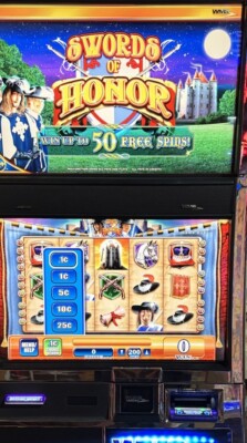 WMS BB2 SWORDS OF HONOR SLOT MACHINE SET GAME & OPERATING SYSTEM CARDS ...
