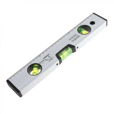 Magnetic Level Ruler Aluminum 12 inch Measure Tool for Construction ...