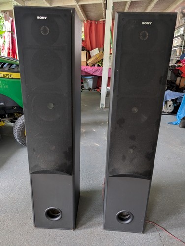Sony SS-MF515 Floor Speaker Towers Pair - LOCAL PICKUP ONLY | eBay