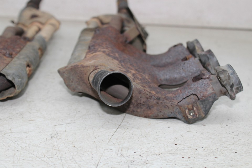 88-00 HONDA GOLDWING 1500 GL1500 EXHAUST HEADERS CHAMBER MUFFLERS PIPE ...