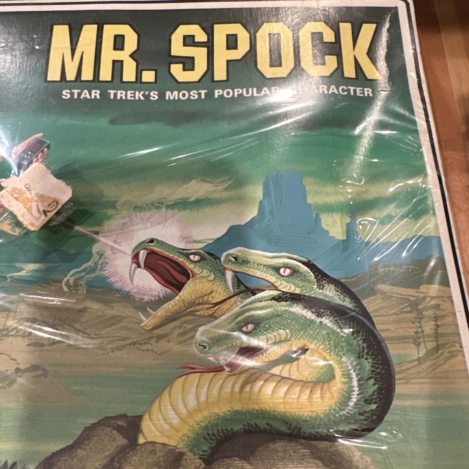 1968 AMT STAR TREK MR SPOCK MODEL KIT Landscape BOX Sealed New Original ...