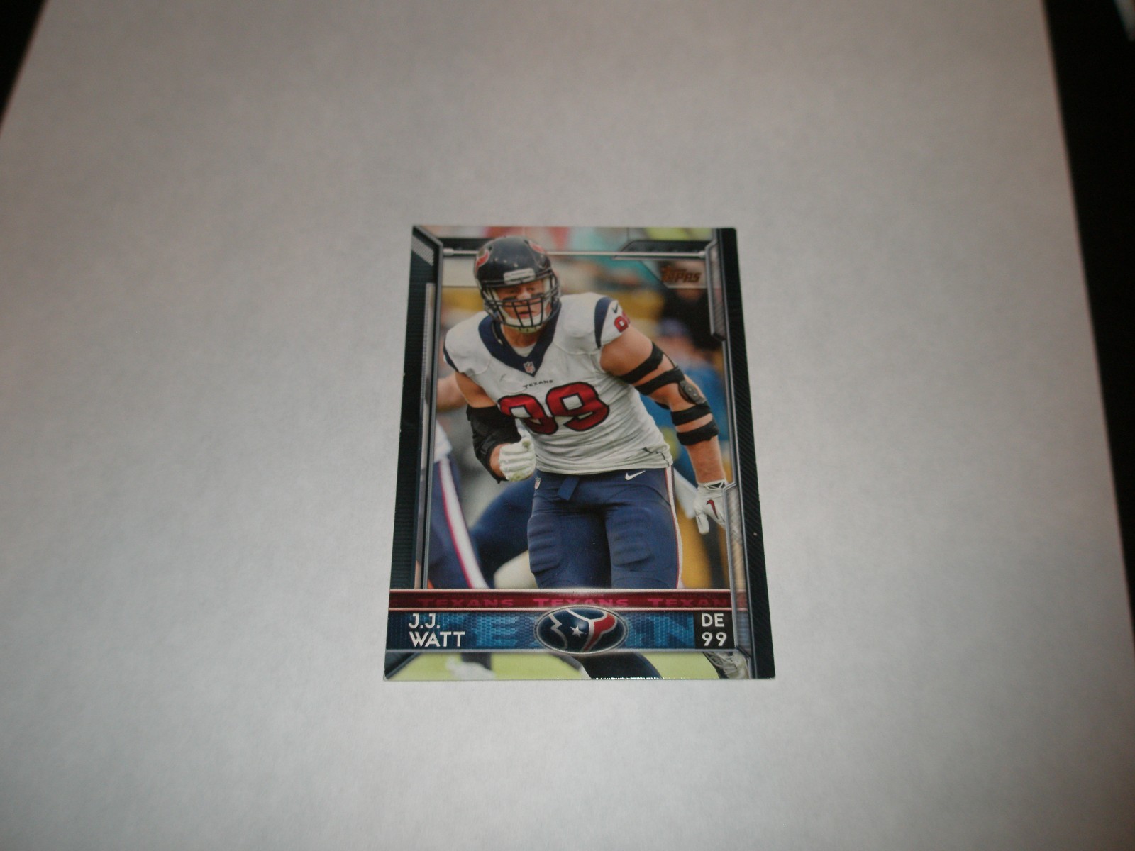 JJ Watt Football Card 2015 Topps Football Card - Houston Texans - J.J ...