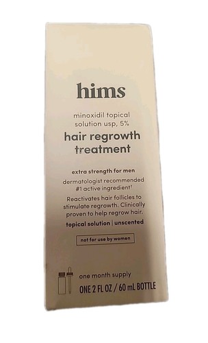 Hims hair regrowth treatment One Month Supply 2 Fl Oz EXP /2027 | eBay