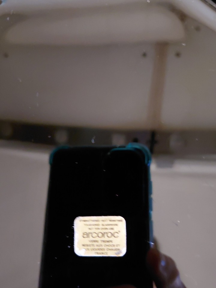 ARC Vintage Arcoroc France Octime Black and white Glass plates | eBay UK